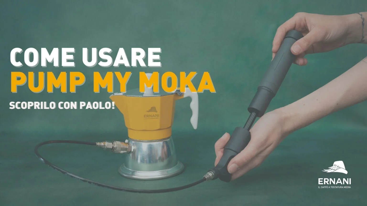 Pump my Moka: rivoluziona la preparazione della moka! | Caffè Ernani